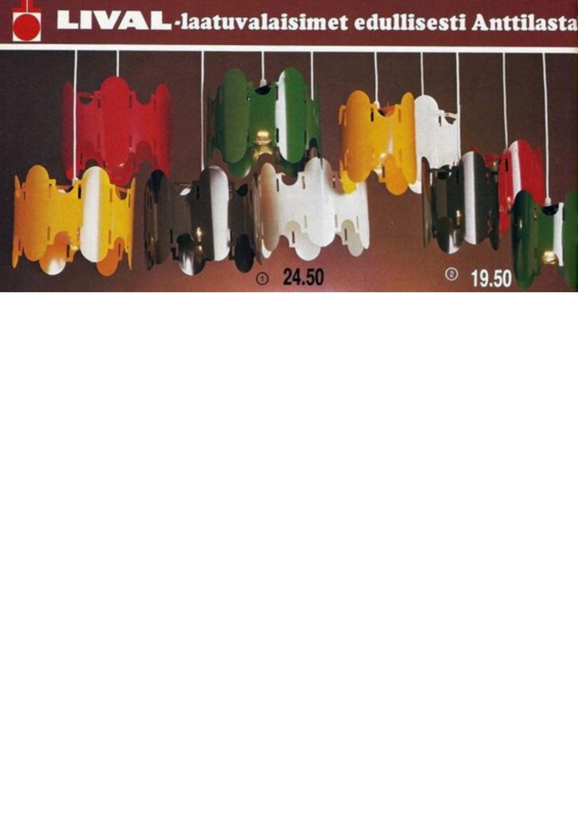 Oy Lival Ab 1960s Lighting Catalogue | Vintageinfo - All About Vintage ...